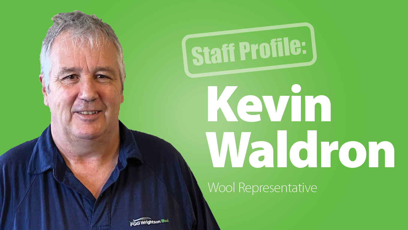 Wool News: Staff Profile - Kevin Waldron Building relationships is the ...